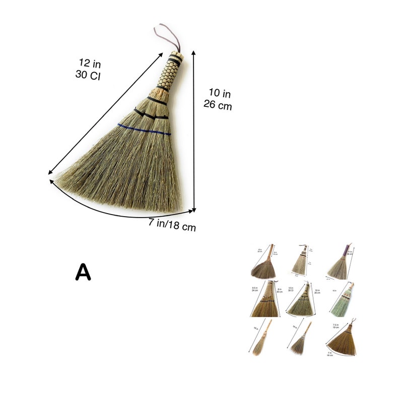 Small Whisk Broom Altar Broom Hand Broom Sorghum Suitable for - Etsy