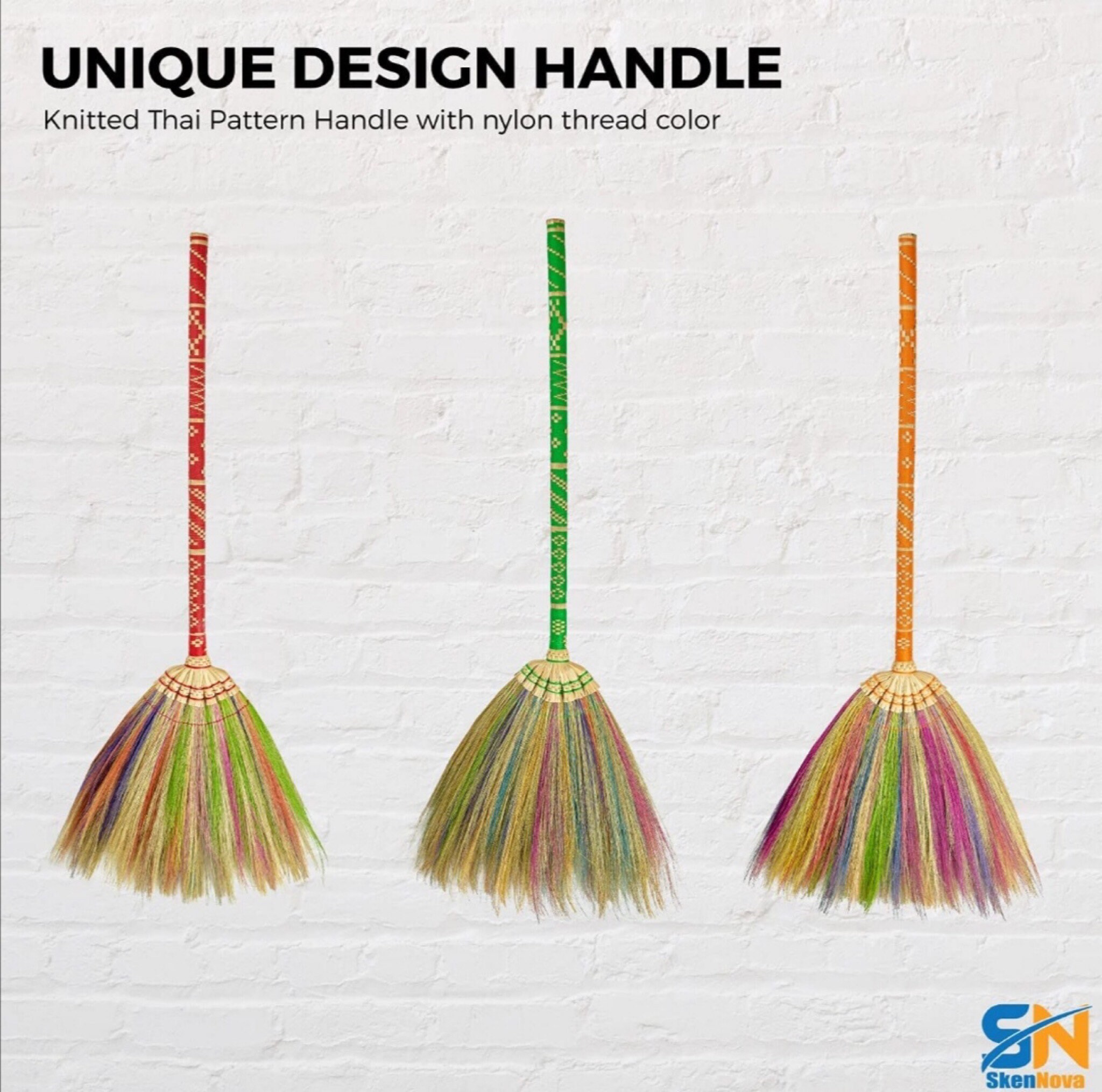 Baseball Sweep Broom Indians