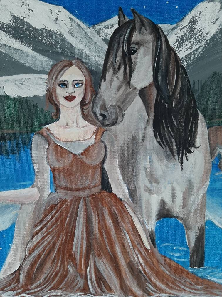 Niamh Princess of Tír na nÓg Print of Original Painting | Etsy Niamh Princess of Tír na nÓg Print of Original Painting | Etsy