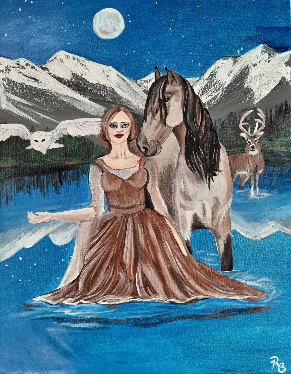 Niamh Princess of Tír na nÓg Print of Original Painting | Etsy Niamh Princess of Tír na nÓg Print of Original Painting | Etsy