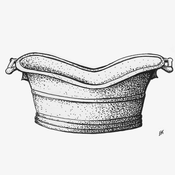 Medieval Tub - Etsy