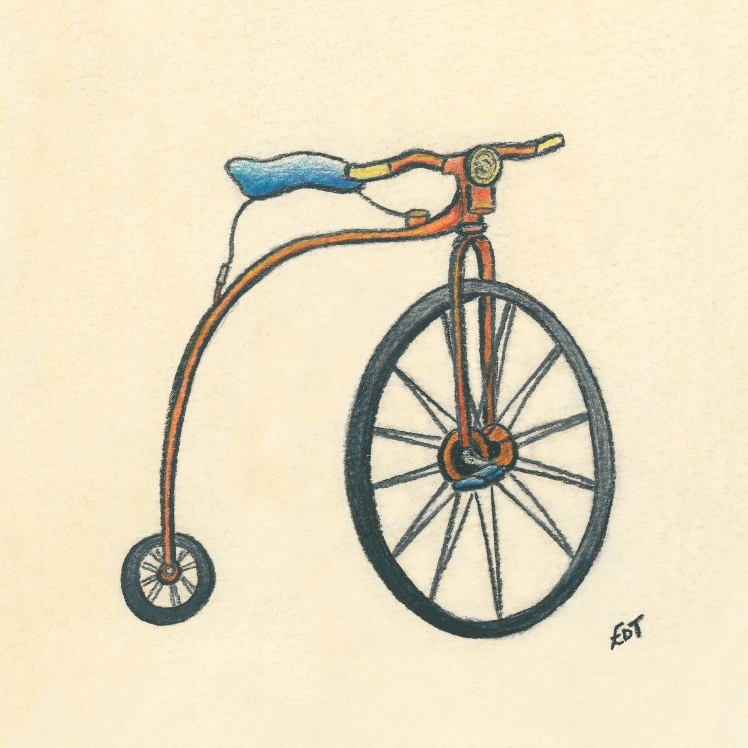 High Wheeler - Etsy