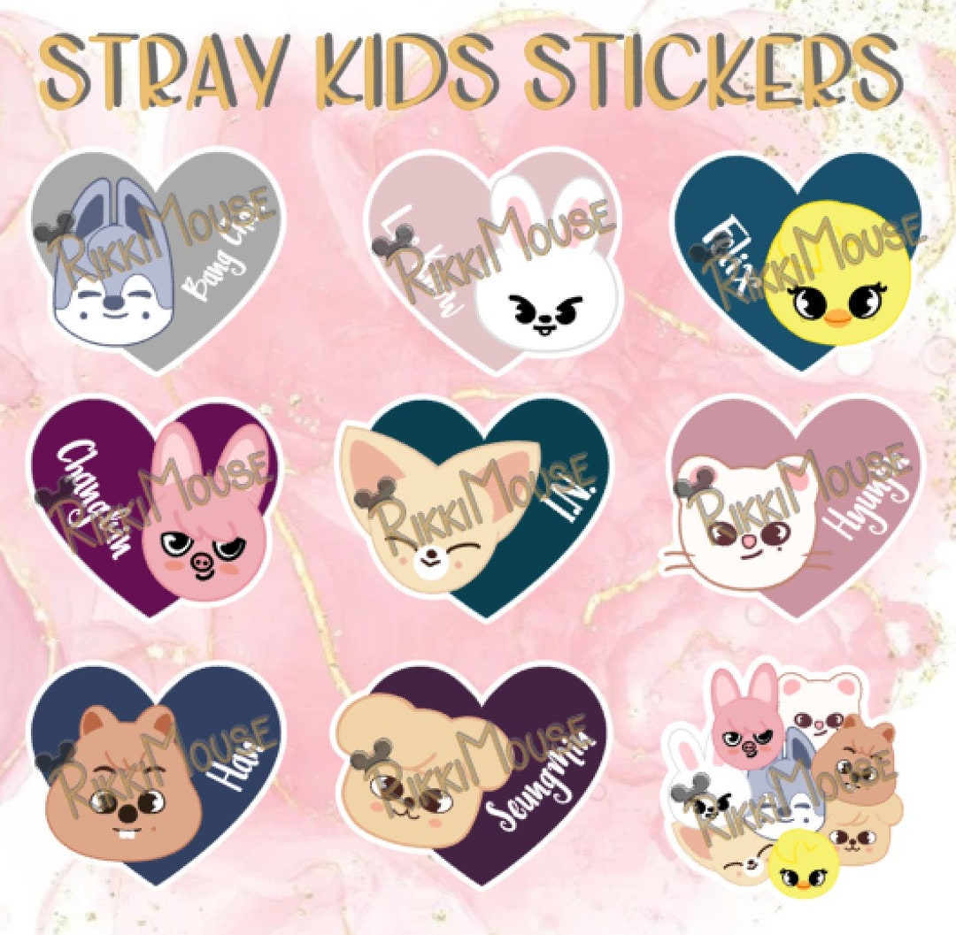 Stray Kids Stickers - Etsy