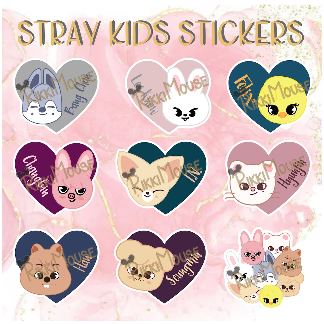 Stray Kids Stickers - Etsy