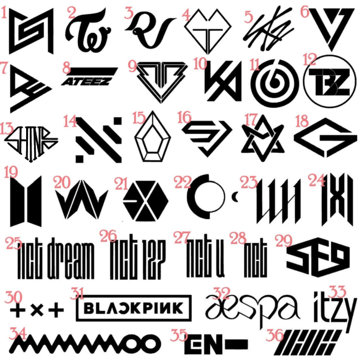 Logotipo De Novio Kpop