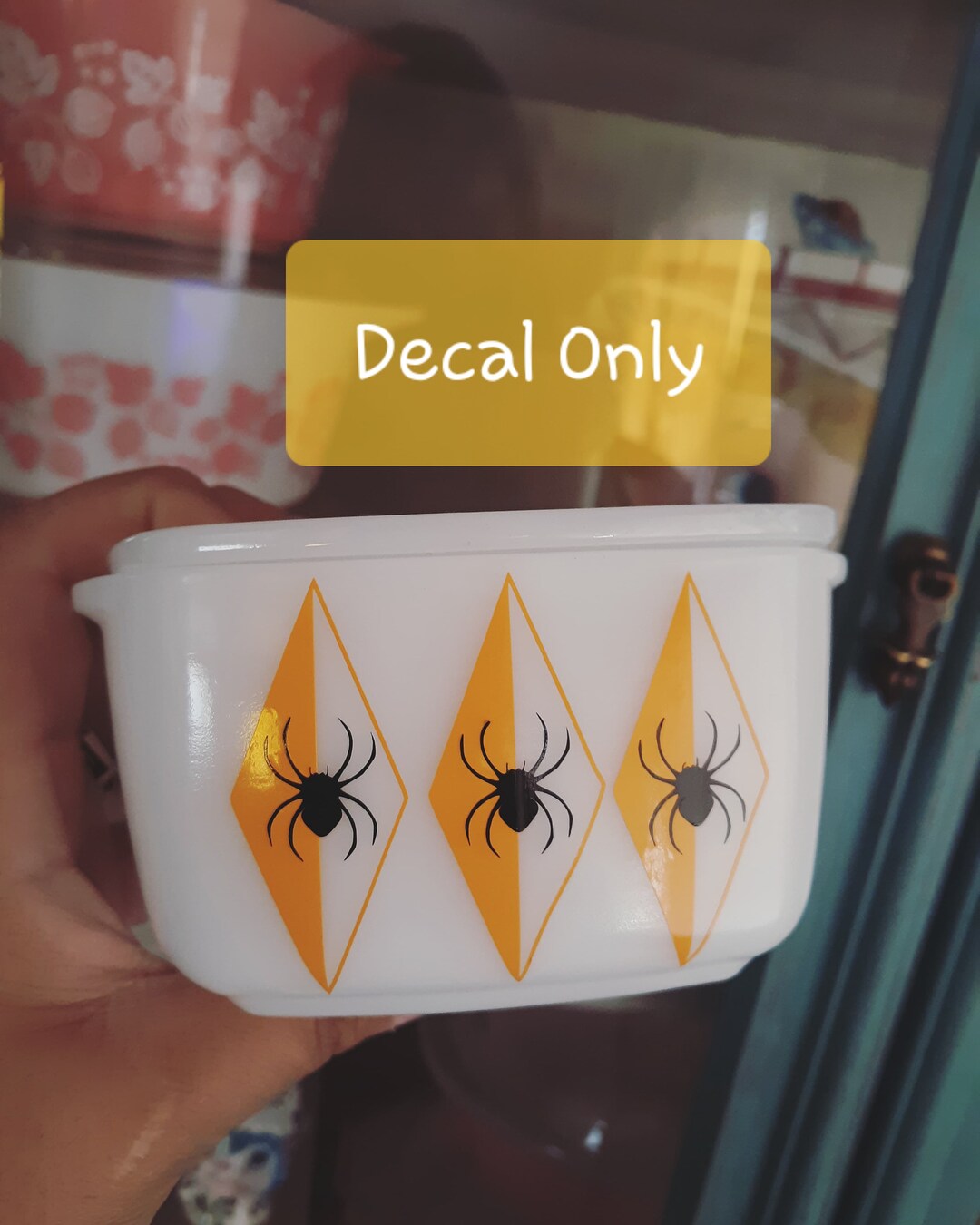 Atomic Spider Halloween Decal - Etsy
