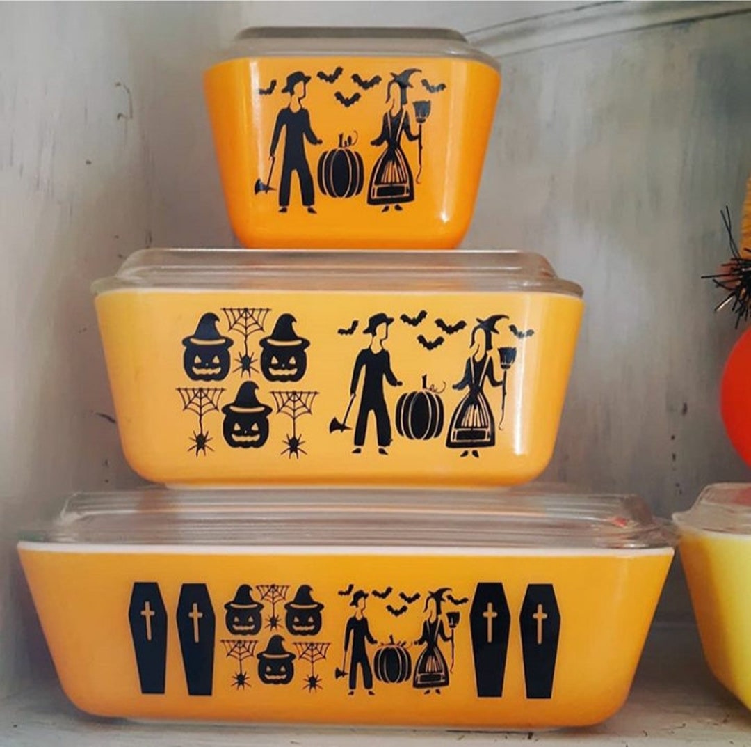 Pyrex Inspired Halloween Decal Pack DECALS ONLY - Etsy
