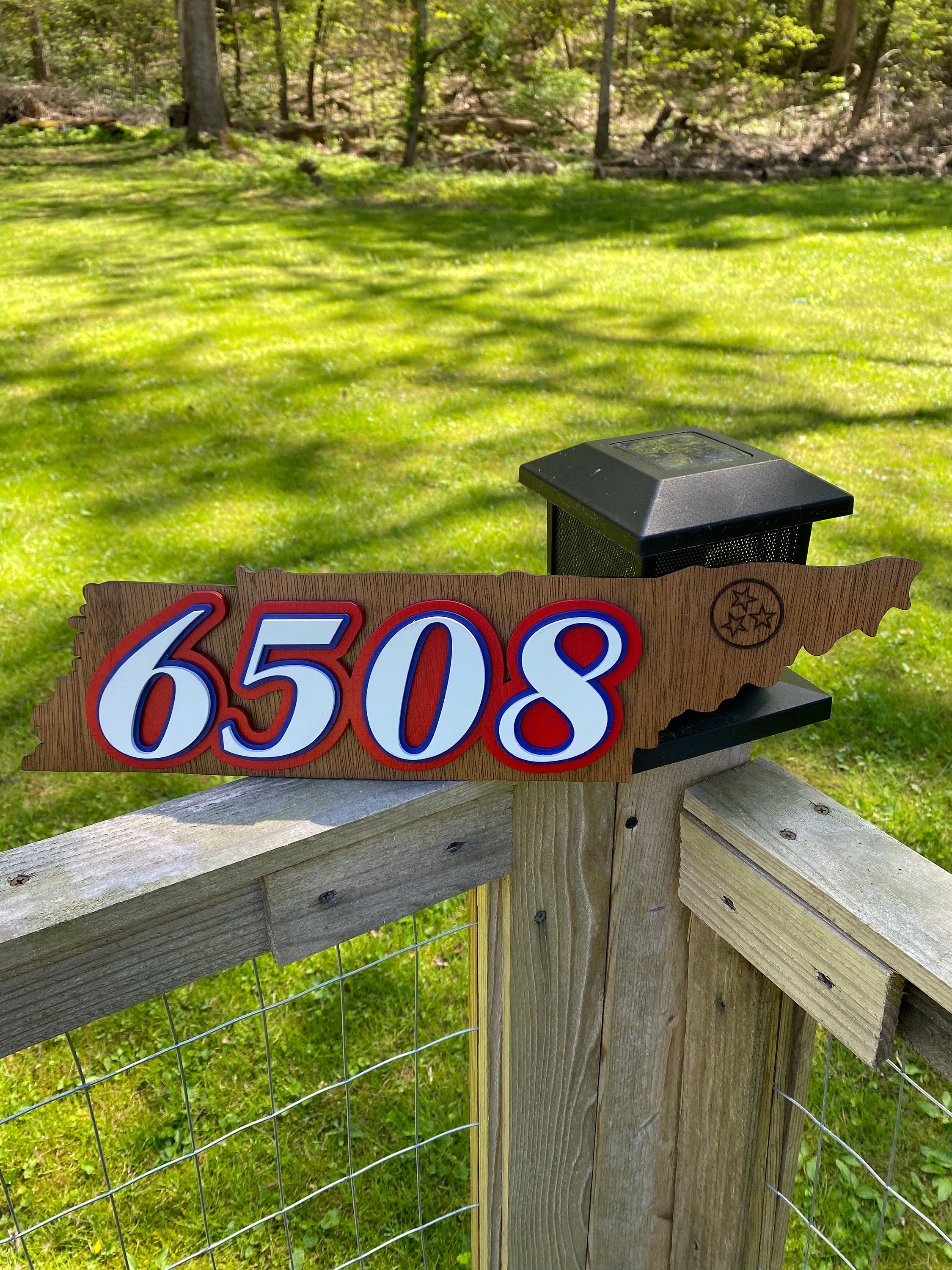 Customizable Tennessee Address Sign - Etsy