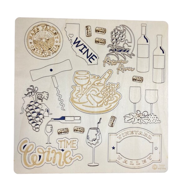 Wood California Cut Out - Etsy