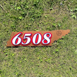 Customizable Tennessee Address Sign - Etsy