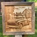 Vintage Truck Laser Engraved on Wood - Etsy