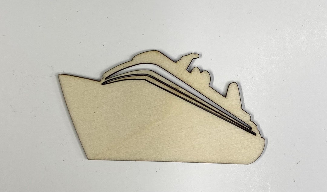 Wood Laser Cut Cruise Ship - Etsy