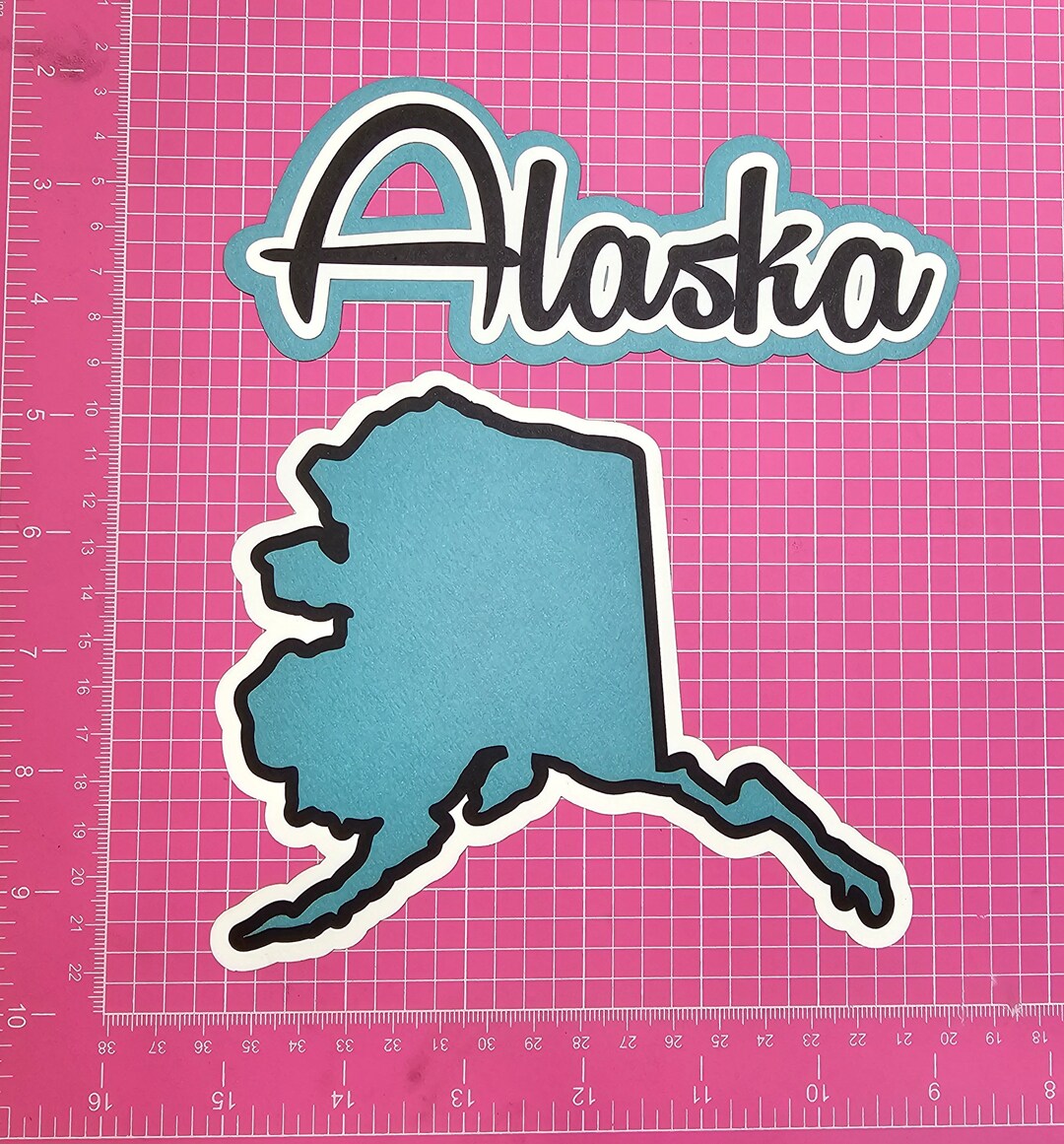 Alaska Title for Scrapbooking - Etsy