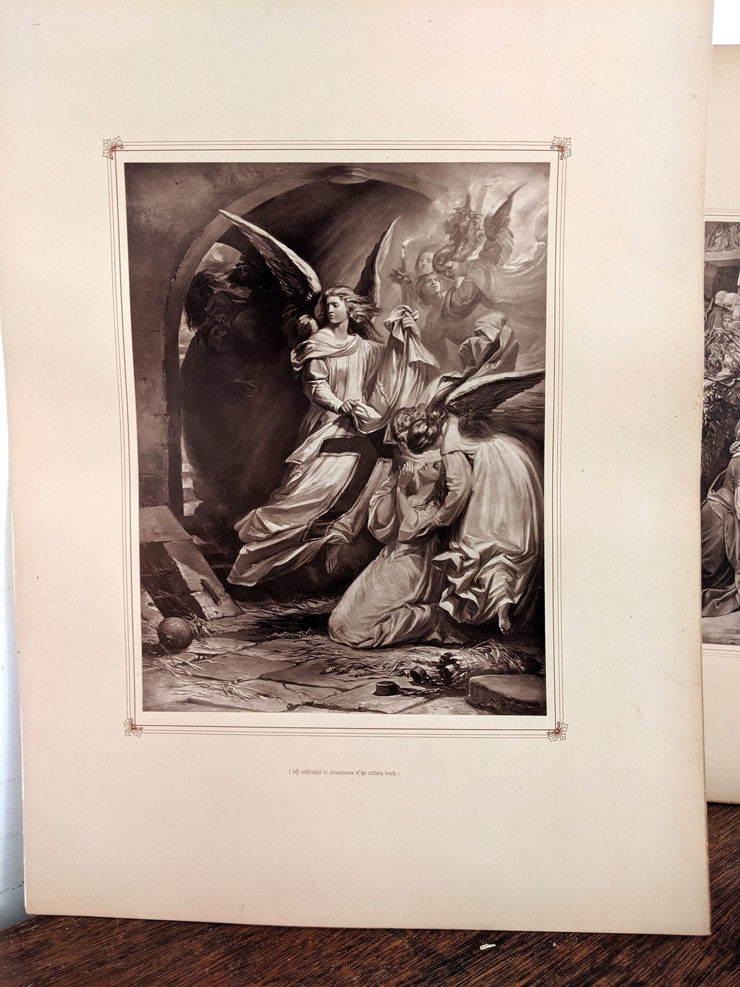 Antique Faust Illustration Literary Art 1800s Geothe Rare Book Print A ...