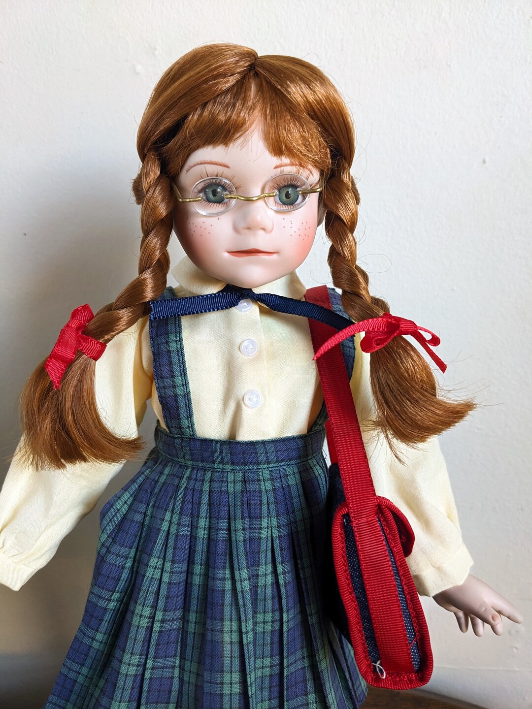 Gorham Doll Days of the Week Porcelain Saturday’s Child Schoolgirl 14 ...