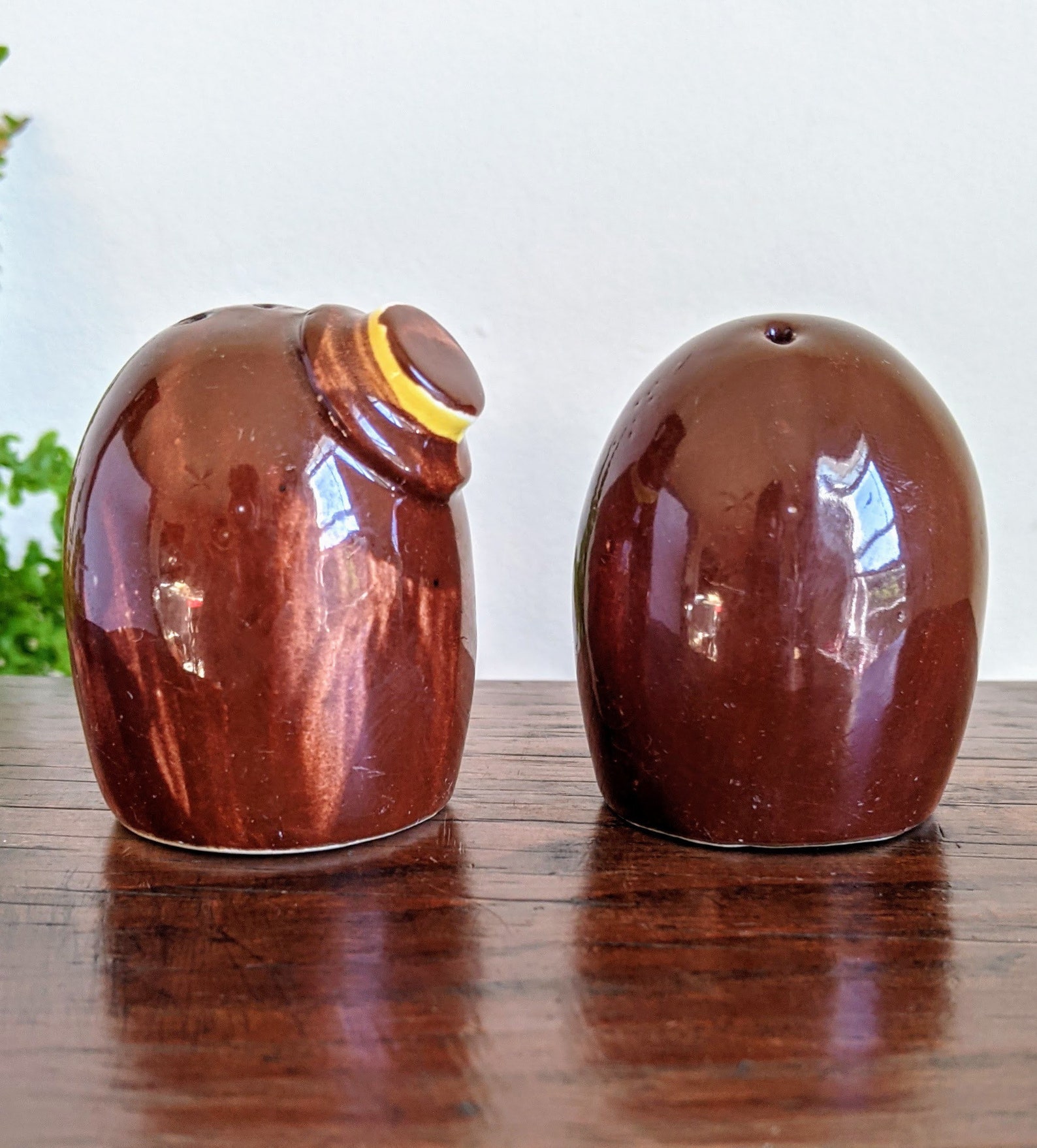 Egg Shape Shakers Man Woman Anthropomorphic Egg Head Ceramic | Etsy