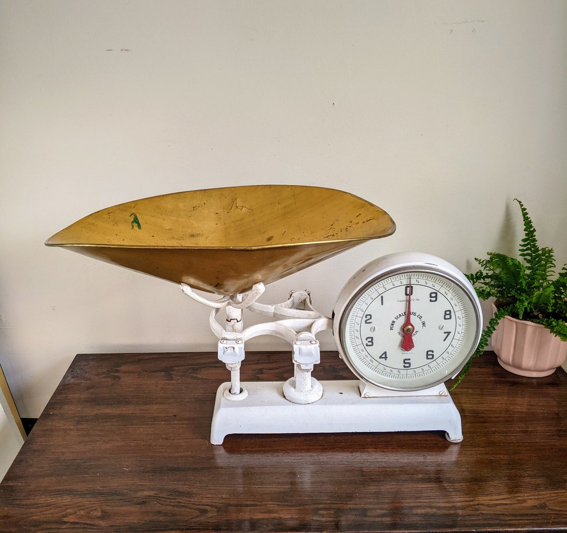Antique Merchant Scale Penn Scale Mfg Co Cast Iron Gold Scoop | Etsy