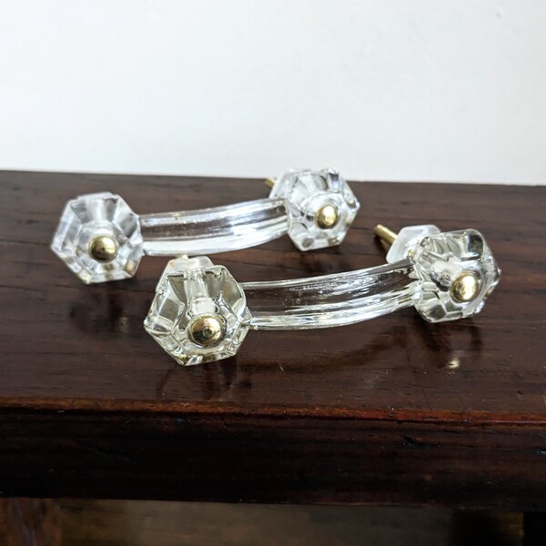 Glass Drawer Pulls - Etsy