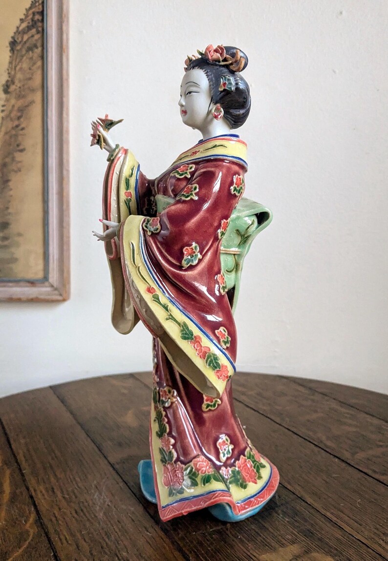 Chinese Porcelain Figurine Lin Weidong Quinn Dynasty Style Princess - Etsy