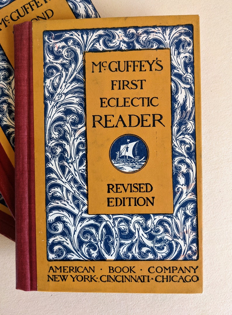Mcguffeys First Second Third Eclectic Reader Book Set - Etsy