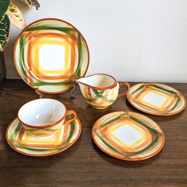 Orange Dinnerware - Etsy