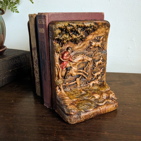 Plaster Bookends - Etsy
