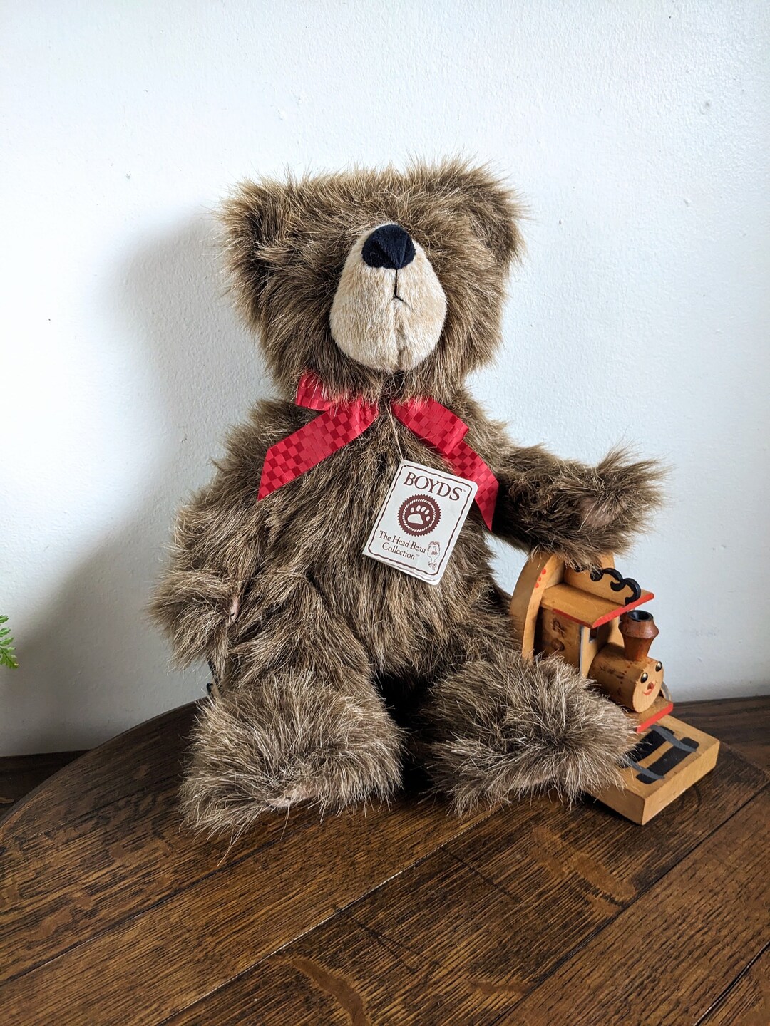 Boyds Bear Long Hair Chadwick Mcbeanster HB Collection Shaggy - Etsy