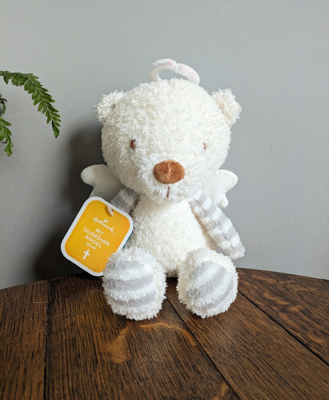 Hallmark My Guardian Angel Bear With Gift Tag - Etsy