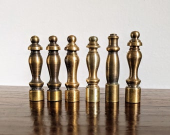 Solid Brass Finials - Etsy