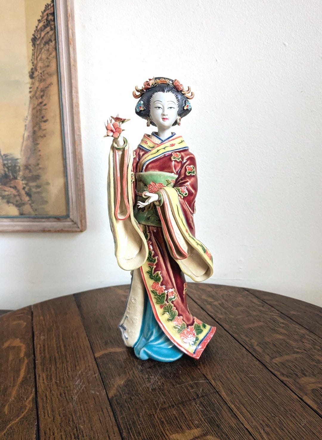 Chinese Porcelain Figurine Lin Weidong Quinn Dynasty Style Princess - Etsy