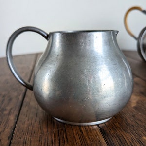 Danish Modern Tea Coffee Set MCM Pewter Meeuws & Zoon Den Haag Coffee ...