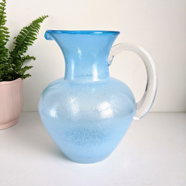 Bubble Glass Pitcher - Etsy