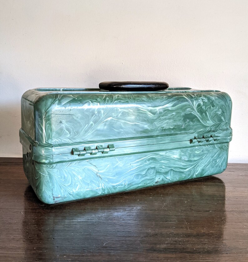 Plano Tackle Box Green Marbled Camo Fishing Tackle Storage No - Etsy