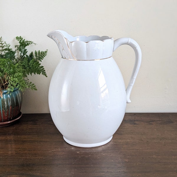 White Pitchers - Etsy