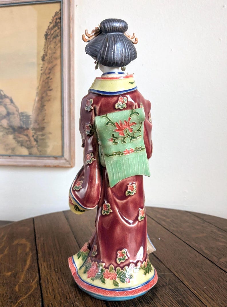 Chinese Porcelain Figurine Lin Weidong Quinn Dynasty Style Princess - Etsy