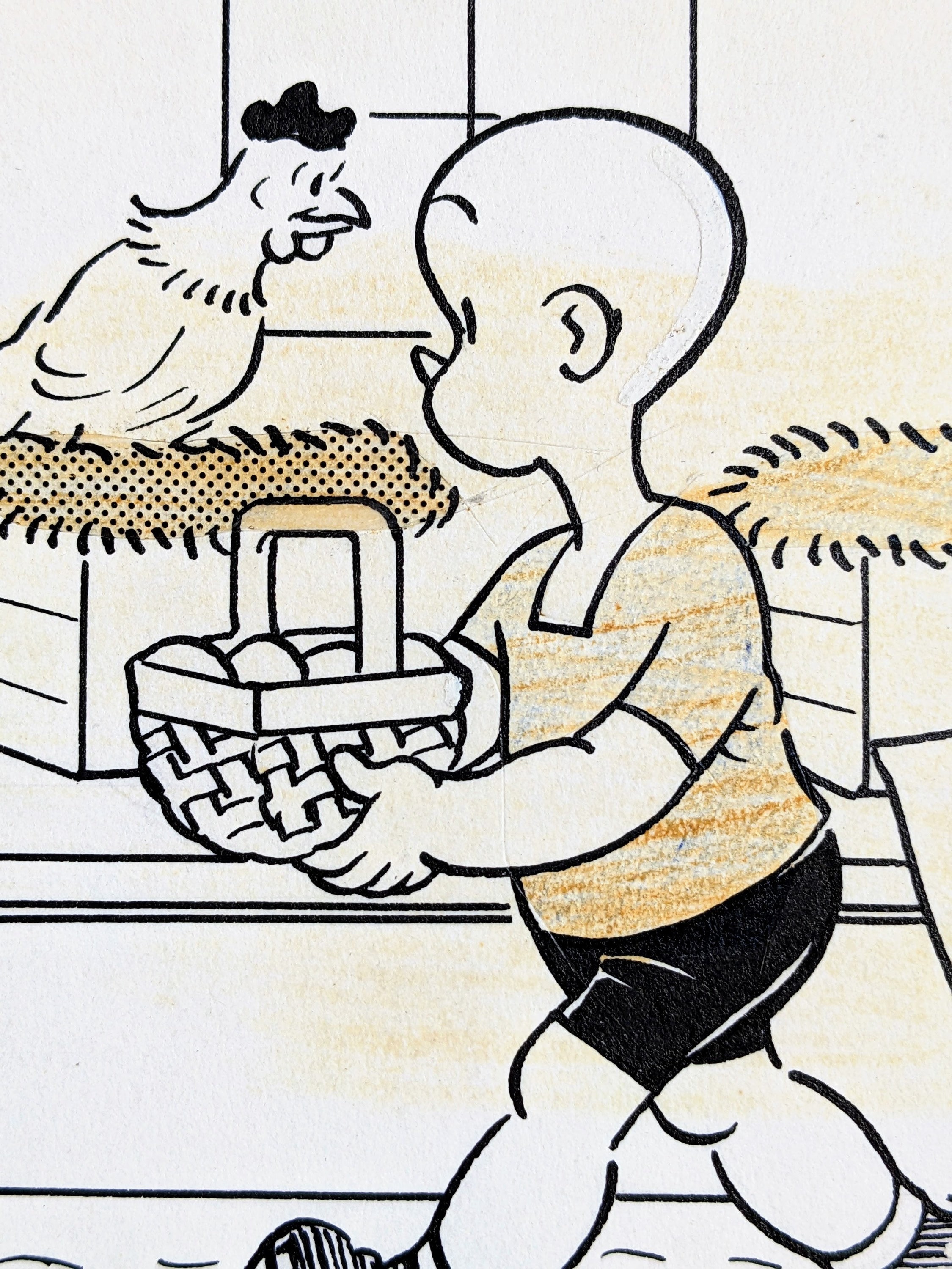 John Liney Henry Comic Strip Original Ink Drawing Art 1973 - Etsy