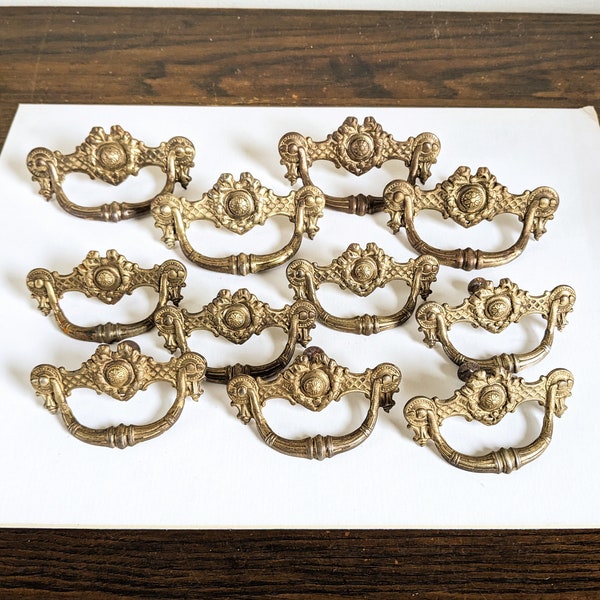 Decorative Drawer Pulls Brass - Etsy