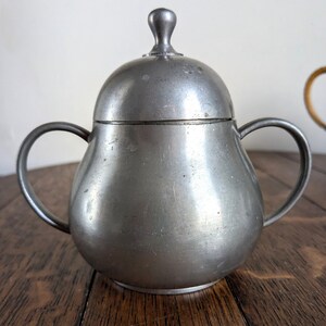 Danish Modern Tea Coffee Set MCM Pewter Meeuws & Zoon Den Haag Coffee ...
