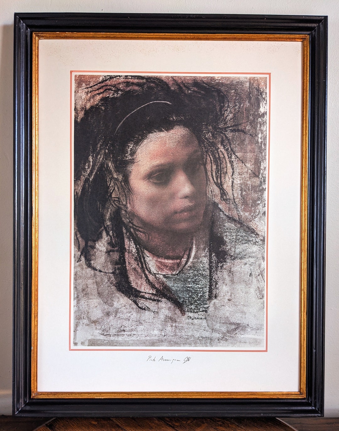 Italian Female Portrait Pietro Annigoni Rosella I Classical Renaissance ...