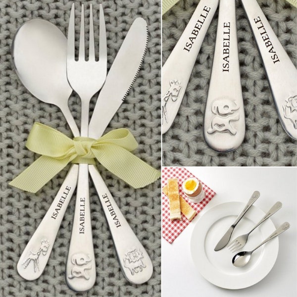 Childrens Cutlery - Etsy