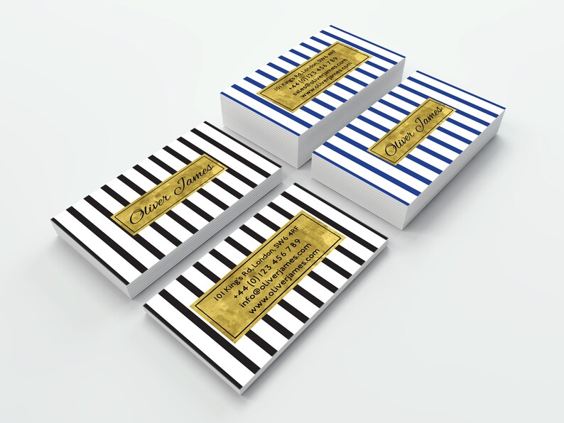 Personalized Calling Card / Contact Card / Custom Business Card Modern ...