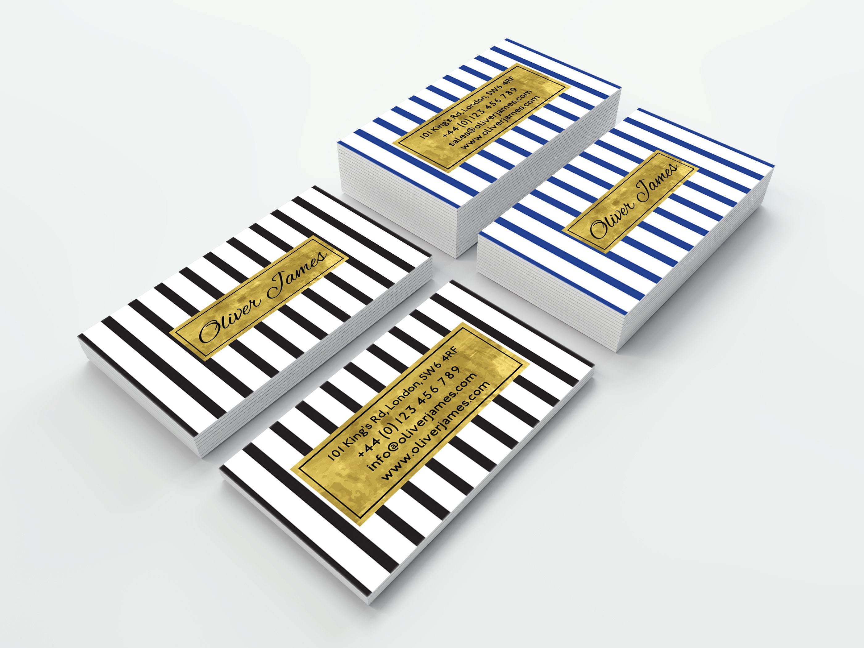 Personalized Calling Card / Contact Card / Custom Business Card Modern ...