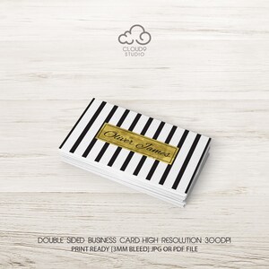 Personalized Calling Card / Contact Card / Custom Business Card Modern ...