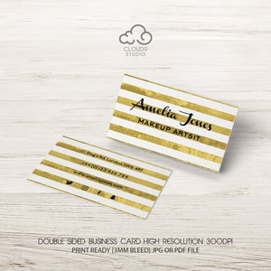 Personalized Calling Card / Contact Card / Custom Business Card Make up ...