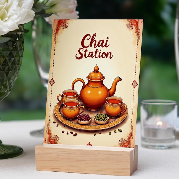 Indian Tea Party Decor