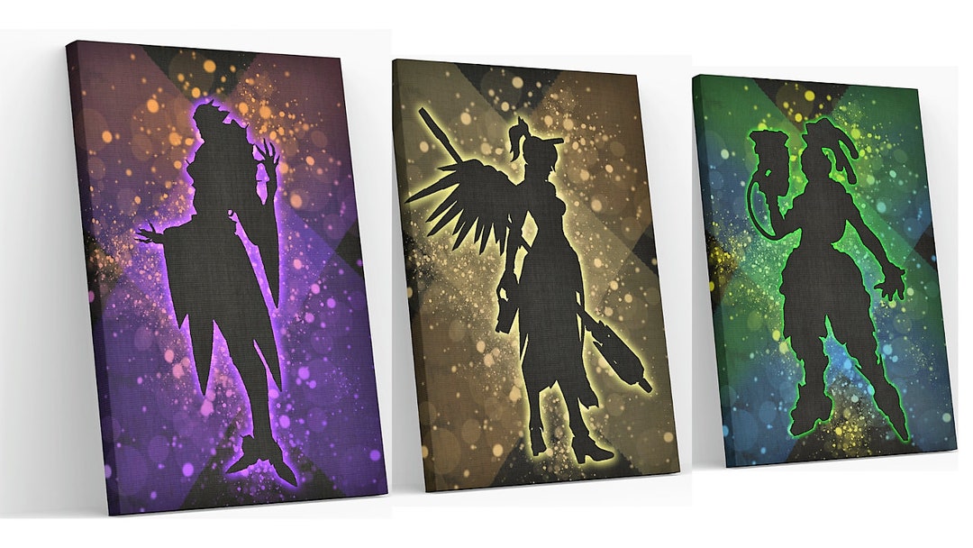 Printable Overwatch Wall Decor , Overwatch Support Characters Printable ...