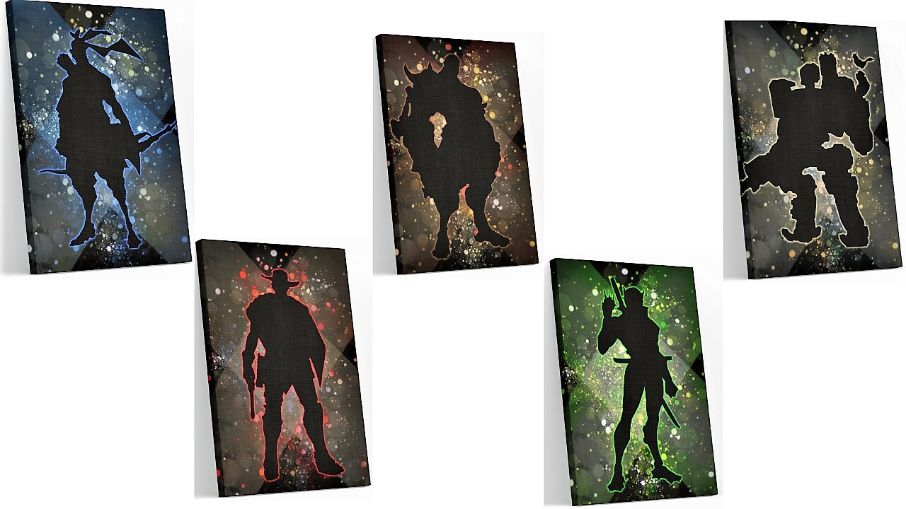 Printable Overwatch Wall Decor Overwatch DPS Characters - Etsy