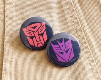 Transformers Button - Etsy