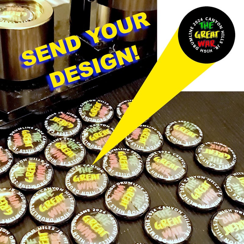 Personalised Buttons Tin - Etsy