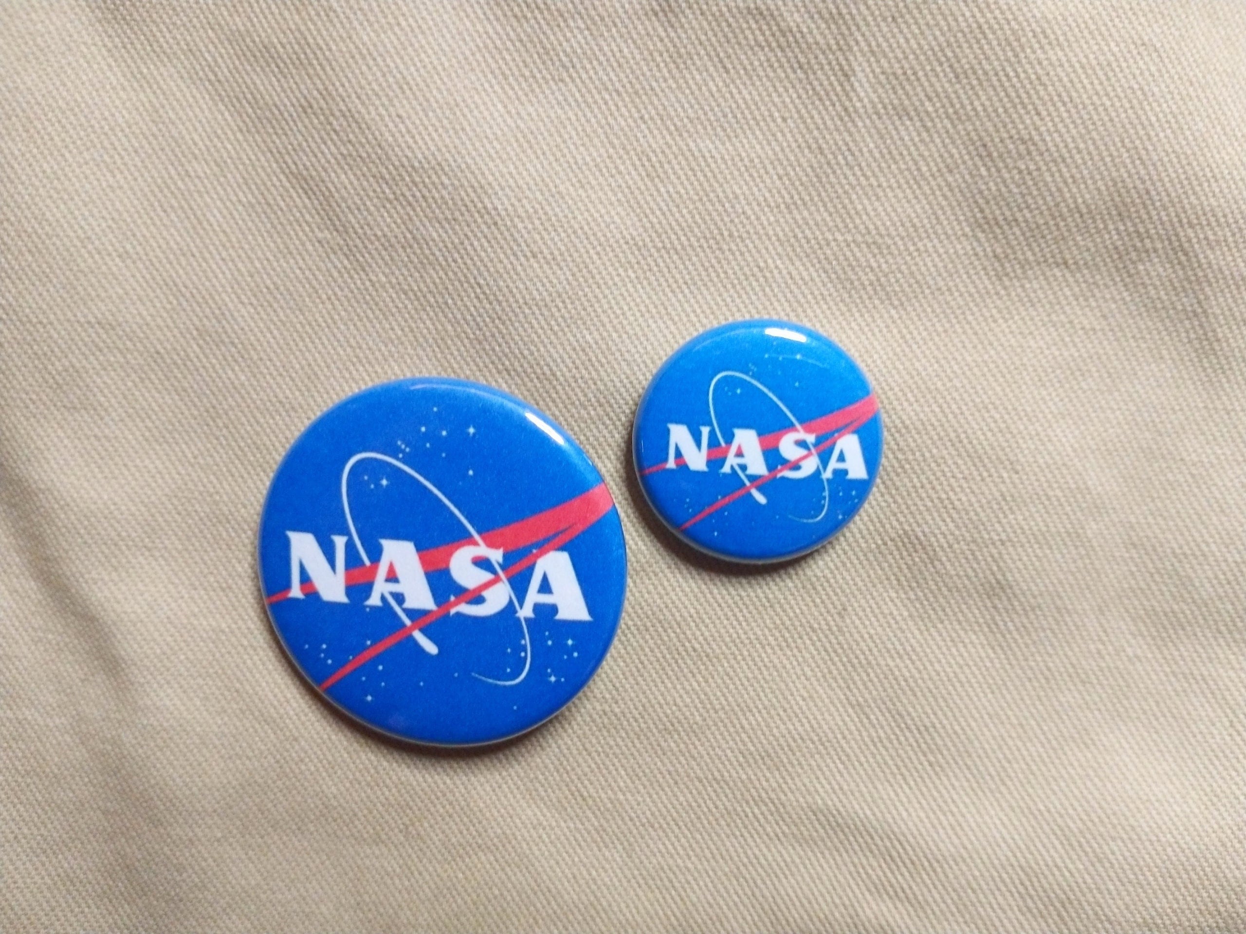 Mercury Nasa Buttons